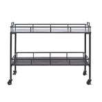 Black Metal Rolling Cart – Emory Valley Mercantile